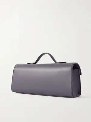 Savette Slim Symmetry Leather Tote - Blue