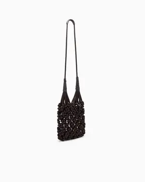 Giorgio Armani Knotted Cord Cross Body Bag