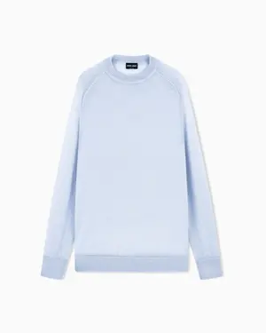 Giorgio Armani Cashmere And Mohair Jumper - Grey