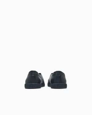 Giorgio Armani Leather Slip-ons