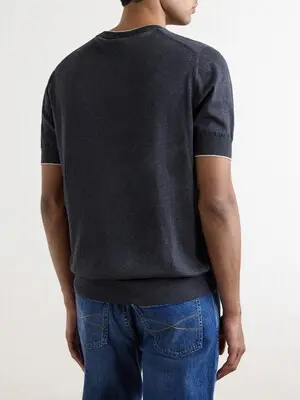 Brunello Cucinelli Cotton T-shirt - Black