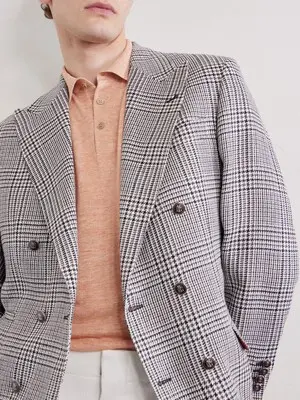 Brunello Cucinelli Linen And Cotton-blend Polo Shirt