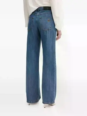 SILVIAN HEACH Wide Leg Jeans
