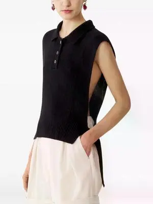 LANVIN Buckle Detail Vest