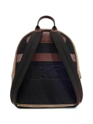 Kiton Ciro Paone Leather Backpack - Neutrals