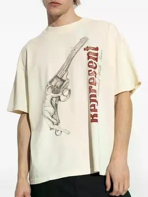 REPRESENT Print T-shirt - Neutrals
