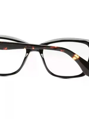 GIGI STUDIOS Adelyn Square-frame Eyeglasses - Black