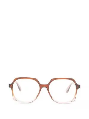 GIGI STUDIOS Revive 41 Geometric-frame Eyeglasses - Brown