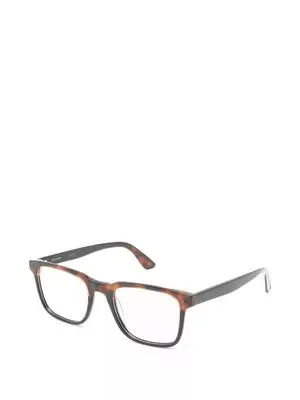 GIGI STUDIOS Square-frame Glasses - Brown