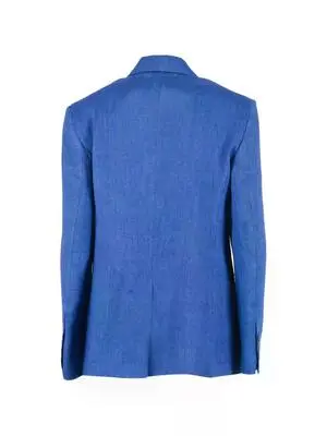 Max Mara Bello Single-breasted Blazer - Blue