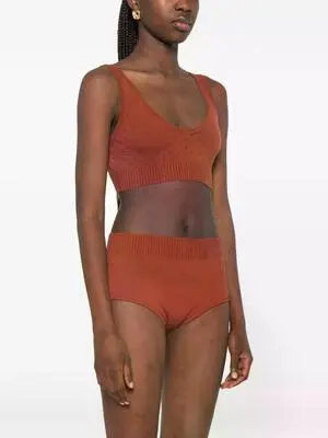 Plan C V-neck Knitted Top