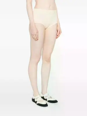 Plan C Ribbed-waist Short