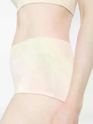 Plan C Ribbed-waist Short