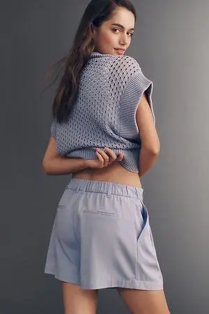 Varley Tansey Woven Shorts - Thistle Down