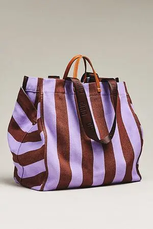 Clare V. Beach Tote And Clutch Bag