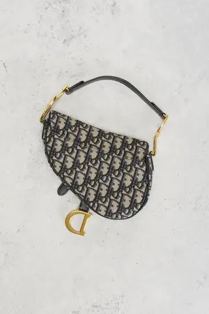 Dior Trotter Oblique Saddle Bag