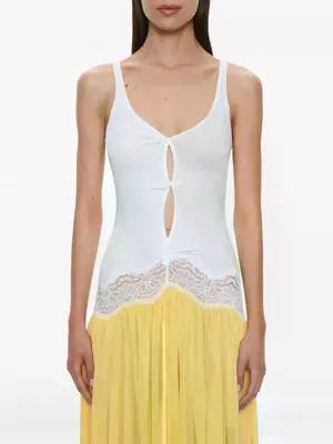 Christopher Esber Verner Cut-out Lace-trim Maxi Dress