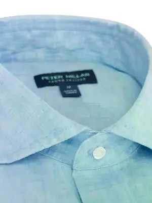 Peter Millar Buttoned Linen Shirt