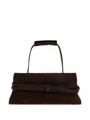 Moschino Tie Me Shoulder Bag - Brown