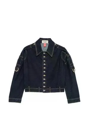 ALESSANDRO ENRIQUEZ Button Denim Jacket