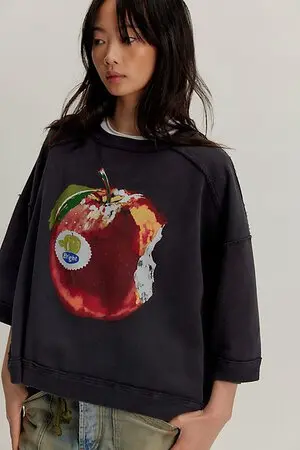 Free People We The Free Everything Printed Pullover - Apple Combo