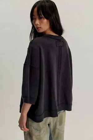 Free People We The Free Everything Printed Pullover - Apple Combo