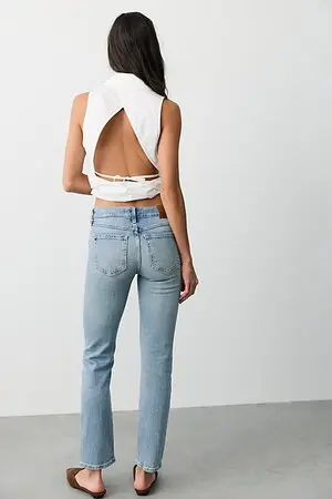 Free People We The Free Nash Straight-leg Jeans - Laredo