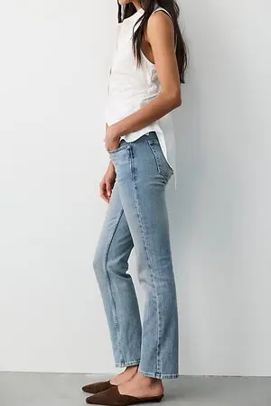 Free People We The Free Nash Straight-leg Jeans - Laredo