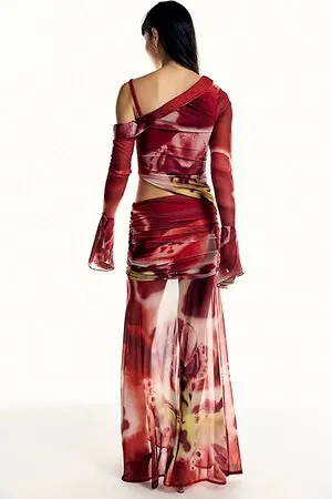 FENERS Susurro Maxi Skirt Set - Blush