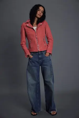 MAURITIUS LEATHER Mauritius Louiza Leather Moto Jacket