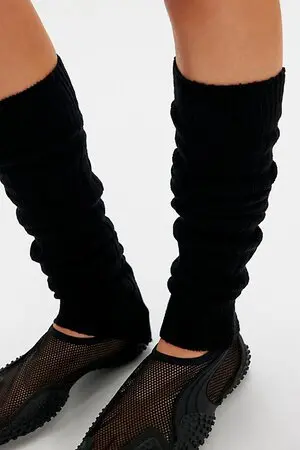 Free People Hedi Convertible Leg/Arm Warmers Black