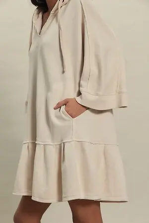 Free People We The Free Lilly Tunic Sweatshirt - Tea