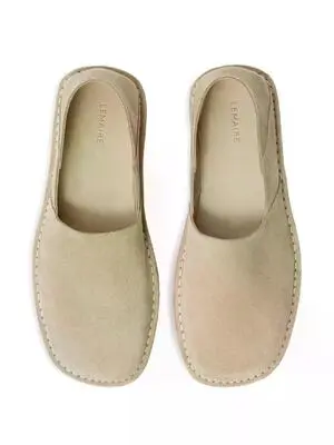 LEMAIRE Square-toe Slip-on Loafers