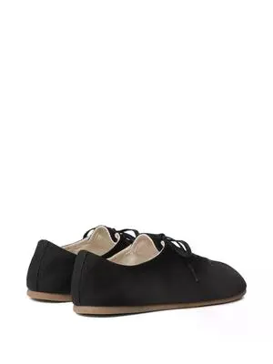 LEMAIRE Lace-up Derby Piqué Cotton Canvas Sneakers