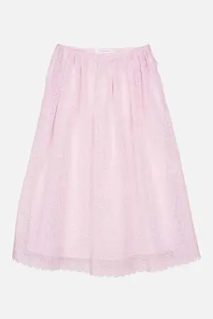 Cecilie Bahnsen Midi Skirt - Rosa