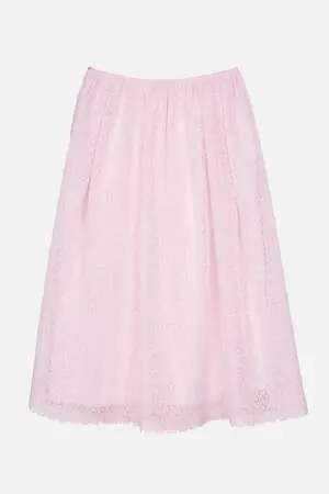 Cecilie Bahnsen Midi Skirt - Rosa