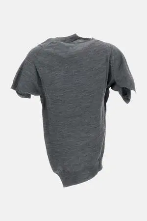 Junya Watanabe Fine Wool T-shirt - Grey