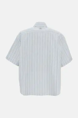 WOOYOUNGMI Short-sleeve Striped Shirt
