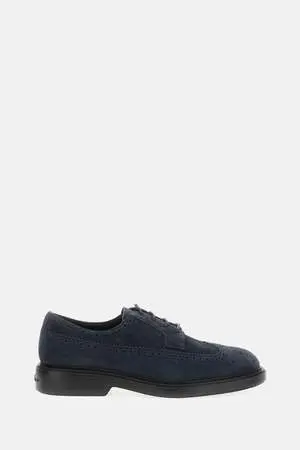 Hogan H704 Perforated Derby Shoes