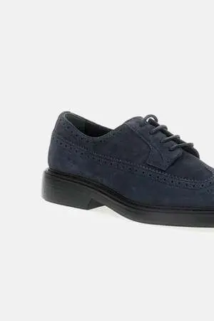 Hogan H704 Perforated Derby Shoes