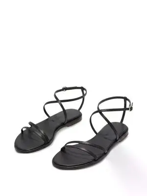 AeydĒ Rabea Strappy Sandals - Black