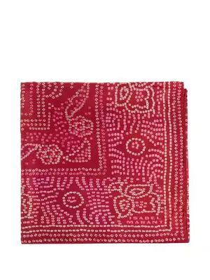 Isabel Marant Étoile Patterned Scarf - Red