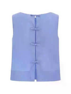 Herno Boat Neck Top - Blue