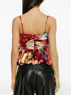GESTUZ Floral Print Top