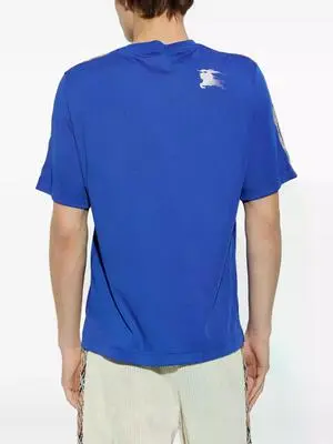 Burberry Check Trim Jersey T-shirt
