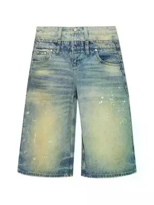 MISBHV Layered Denim Shorts