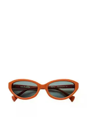 SUN BUDDIES Oval-frame Sunglasses - Orange
