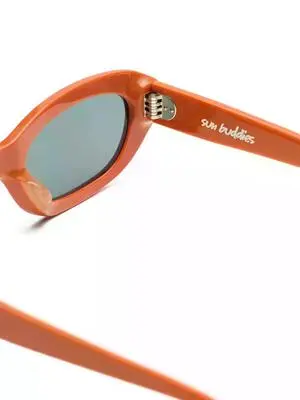 SUN BUDDIES Miuccia Oval-frame Sunglasses
