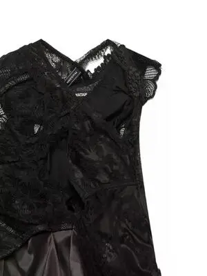 Junya Watanabe V-neck Layered Top