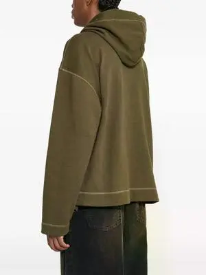 MARGARET HOWELL Buttoned Hoodie